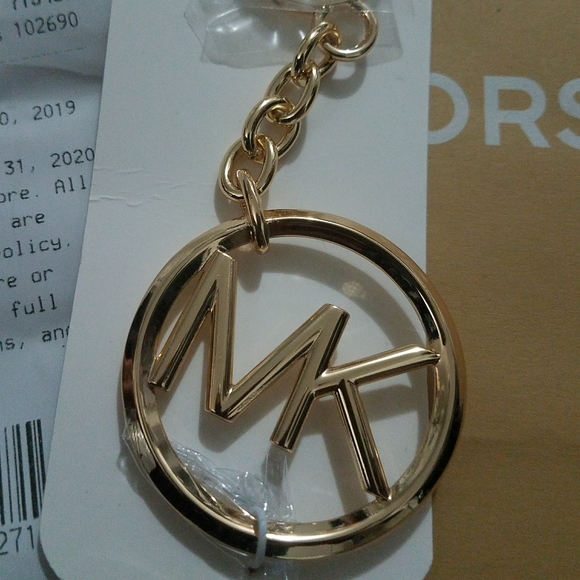 Michael Kors | Bags | New Keychain Charm Purse Michael Kors Gold | Poshmark
